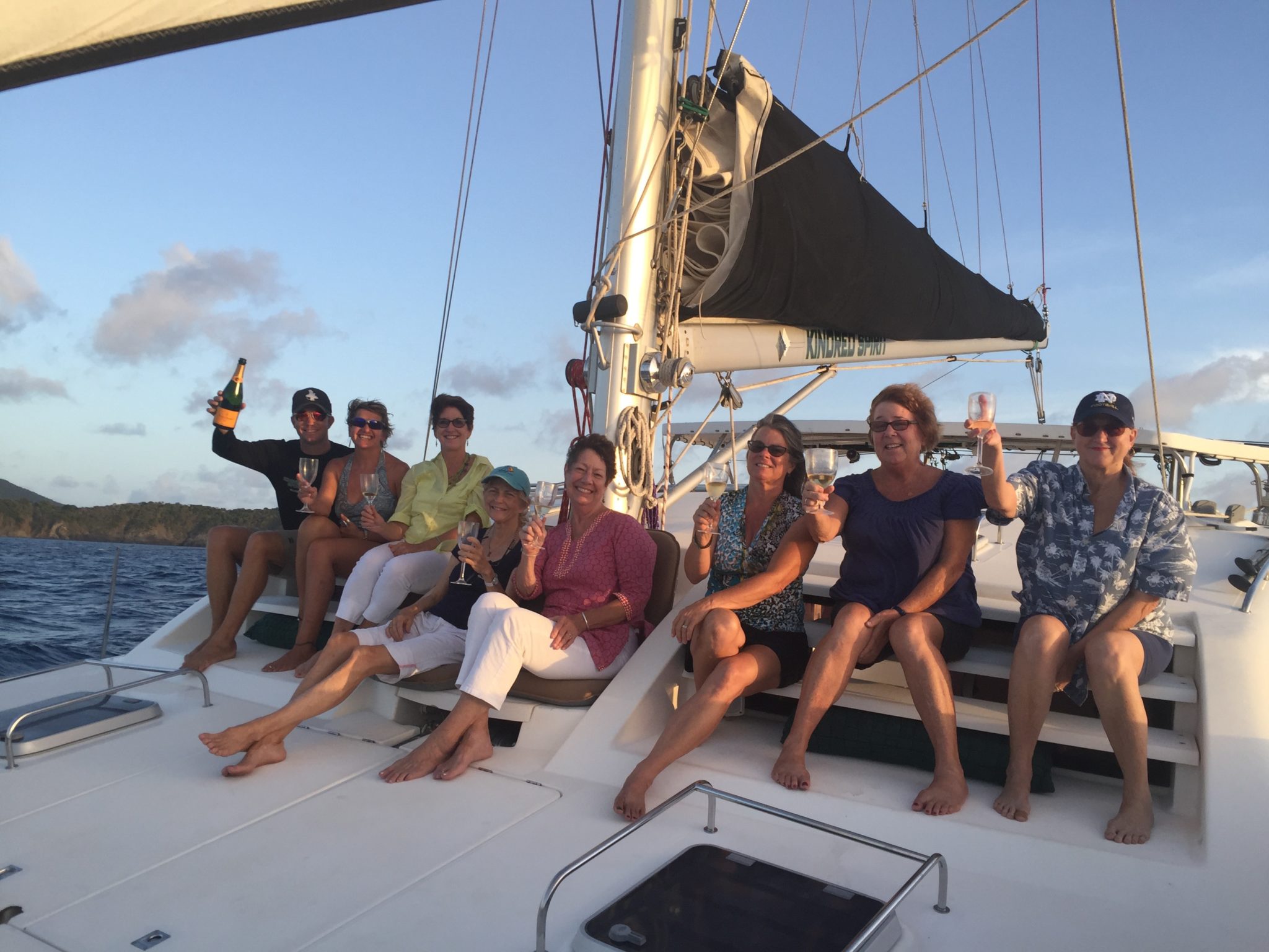 St John USVI Sunset Sailing Cruise | Kindred Spirit Charters